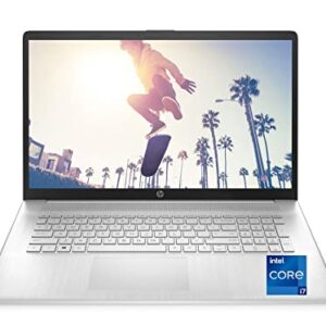 2022 HP High Performance Business Laptop - 17.3" FHD IPS - 11th Intel i7-1165G7 - Iris Xe Graphics - 32GB DDR4 - 1TB SSD - WiFi 6 Bluetooth - Fullsize Keyboard w/ Numpad - Win 10 Pro w/ 32GB USB