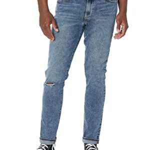 GAP Mens Skinny Fit Jeans, Medium Destroy, 38W x 32L US