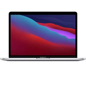 late 2020 apple macbook pro with m1 chip (13.3 inch, 16gb ram, 512gb ssd) silver (renewed)