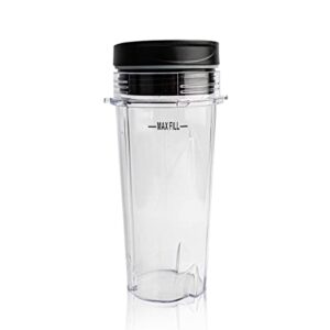 lytio 16 oz nutri ninja replacement blending cup with sip n seal lid