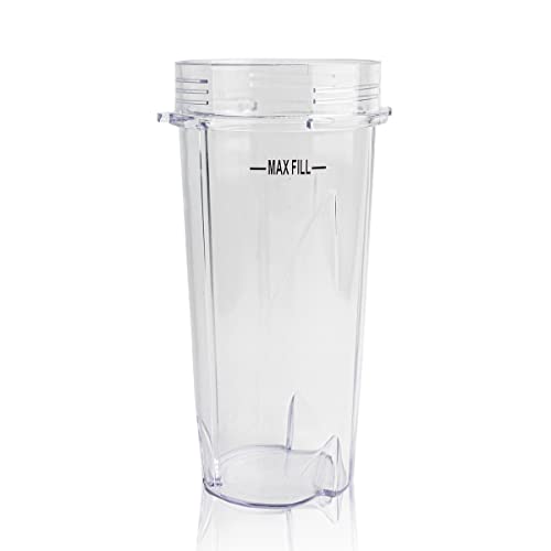 Lytio 16 Oz Nutri Ninja Replacement Blending Cup with Sip N Seal Lid