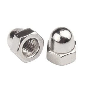 1/4"-20 acorn cap nuts, stainless steel 18-8 (304) acorn cap nuts, 50pcs