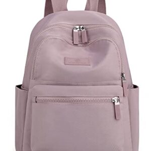 Collsants Small Backpack for Women Mini Backpack Small Backpack Purse Nylon Day Packs (Light Purple)