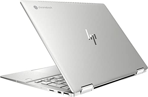 HP Chromebook x360 2 in 1 Touchscreen Flip Laptop, 13.5" WUXGA+ IPS Display, Intel Core i5 Processor, 8GB DDR4 RAM, 256GB SSD, Convertible Design, ChromeOS, Bluetooth, Speaker, Wifi, Silver (Renewed)