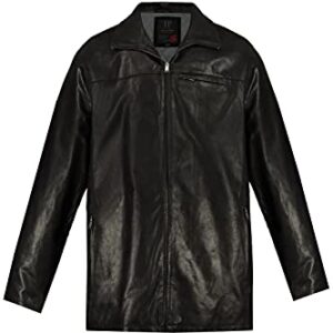 JP 1880 Menswear Big & Tall Plus Size L-8XL Leather Jacket Set black XXX-Large 705620130