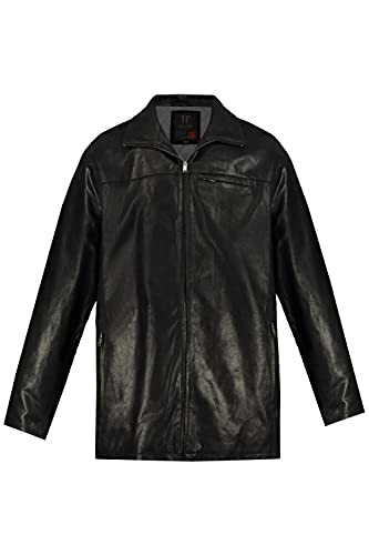 JP 1880 Menswear Big & Tall Plus Size L-8XL Leather Jacket Set black XXX-Large 705620130