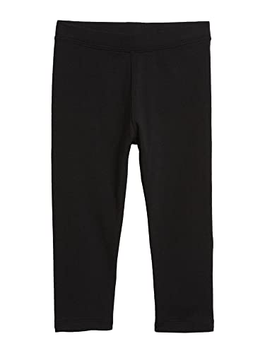 GAP Baby Girls Stretch Jersey Legging, True Black, 3-6 Months US