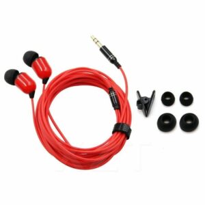 VizGiz 3 Pack 10FT Earbuds 3.5mm Stereo 3 Pole Headset Earphones 3 Meter Long Extension Wired Cord Cable Earphone Monitor in-Ear Headphone for Live Streamer Webcast Internet Broadcast Phone Computer