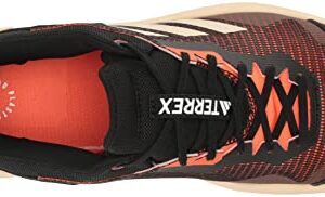 adidas Men's Terrex Trailrider Trail Running Shoe, Impact Orange/White/Black, 10