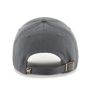 '47 California Golden Bears UC Berkeley NCAA Clean Up Dad Hat Adjustable Cap - Charcoal, One Size