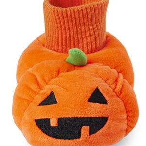 Gymboree,Slippers,Halloween Pumpkin,11-12