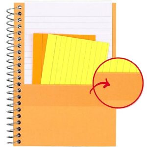 Five Star Personal Spiral Notebook, 1 Subject, College Ruled Paper, 7" x 4-3/8", Small Size, 100 Sheets, Gray (450022AA3)