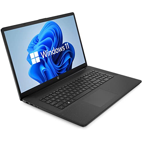 HP Pavilion 17.3-inch IPS Anti-Glare FHD Laptop (2022 Model), AMD Ryzen 7 5700U 8 Core Processor (Beats i9-10885H), 32GB RAM, 1TB PCIe SSD, Wi-Fi 6, Long Battery Life, Webcam, Bluetooth, Windows 11