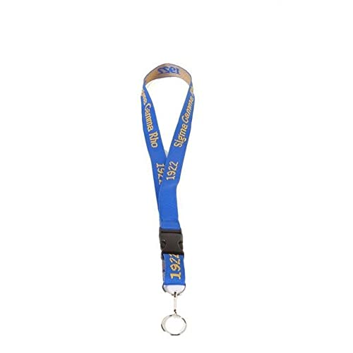 Greekgear Sigma Gamma Rho Woven Embroidered Lanyard