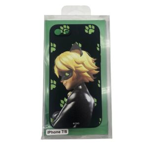 zag store - miraculous ladybug - cat noir phone case iphone 8