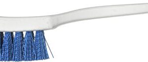 SPARTA 41395EC14 Plastic Scrub Brush, Detail Brush, Kitchen Brush With Hanging Hole For Cleaning, 7 Inches, Blue