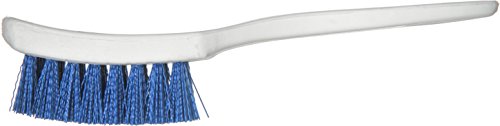 SPARTA 41395EC14 Plastic Scrub Brush, Detail Brush, Kitchen Brush With Hanging Hole For Cleaning, 7 Inches, Blue