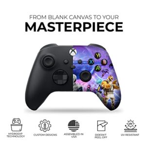 DreamController Original X-box Wireless Controller Special Edition Customized Compatible with X-box One S/X-box Series X/S & Windows 10 Made with Advanced HydroDip Print Technology(Not Just a Skin)