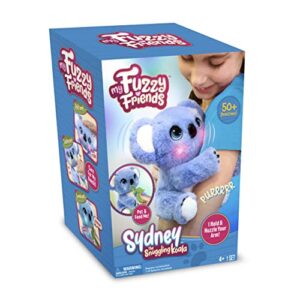 my fuzzy friend sidney the snuggling koala interactive hugging kids companion plush pet