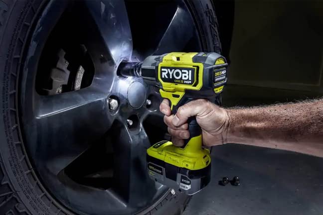 RYOBI P262K1 ONE+ HP 18V Brushless Cordless 4-Mode 1/2 in. Impact Wrench Kit w/ 4.0 Ah HIGH PERFORMANCE Lithium-Ion Battery & Charger