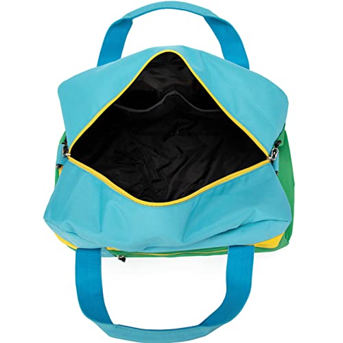 HawLander Kids Duffle Bag for Boys or Girls, Fit School Practice, or Overnight Travel (Green)