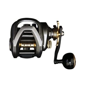 big game baitcasting reels 33lbs max drag low profile baitcaster fishing reel (left)