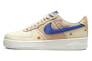 nike mens air force 1 low dv2215 100 los angeles flea - size 10 sail/blue