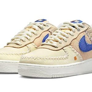 Nike Mens Air Force 1 Low DV2215 100 Los Angeles Flea - Size 10 Sail/Blue