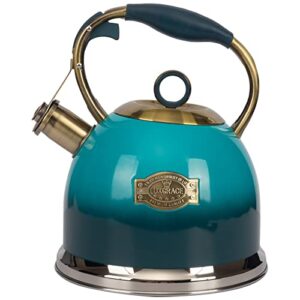 tea kettle -3.0 quart tea kettles stovetop whistling teapot stainless steel tea pots for stove top whistle tea pot