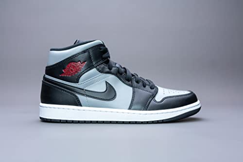 Nike Men's Air Jordan 1 Mid Sneaker, Armory Navy/White/Black, 8