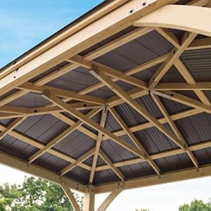 Yardistry 10' x 12' Meridian Gazebo