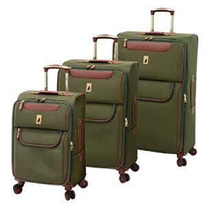 london fog westminster 3 piece set, olive