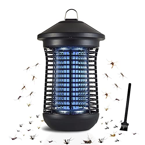 FUZYKON Bug Zapper Outdoor Indoor Electric Mosquito Zapper Killer Insect Fly Traps Fly Zapper High Powered 4000V 20W for Home Backyard Patio Balcony