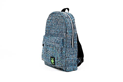 DIME BAGS Study Buddy | Hemp Backpack | 15-inch Padded Laptop Compartment (Glass)