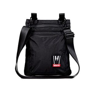 DIME BAGS Omerta Comare | Carbon Filter Shoulder Bag | Sleek Design with Activated Carbon Technology (Black)