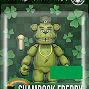 Funko Five Nights at Freddy's Shamrock Freddy Action Figure Plush (Shamrock Freddy Figure)