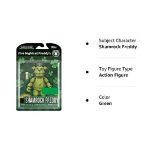 Funko Five Nights at Freddy's Shamrock Freddy Action Figure Plush (Shamrock Freddy Figure)