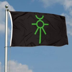 necron flag banner 3x5feet garden house flag banner decor