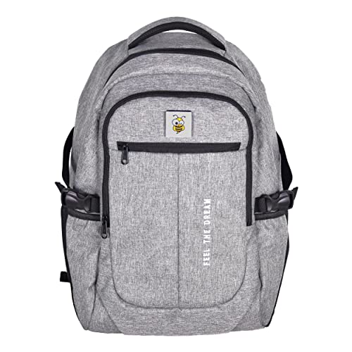 Green Hut Smell Proof Backpack with Lock Odor Proof Daypack Stash Bookbag for Men&Women Travel Casual Daypacks Gray