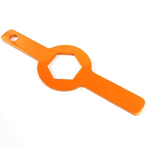 Tub Nut Spanner Wrench Tool GE Washer Tub Nut Spanner Wrench(1-11/16" GE Washer Only) Powder coated Finished In Orange