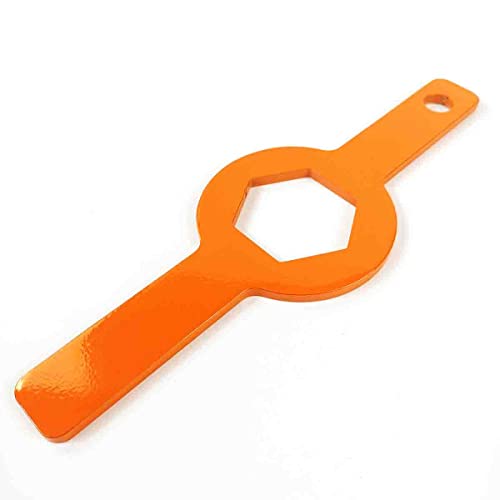 Tub Nut Spanner Wrench Tool GE Washer Tub Nut Spanner Wrench(1-11/16" GE Washer Only) Powder coated Finished In Orange