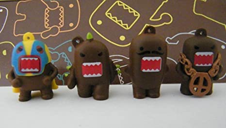 Domo Figure Set of 8 Vending Toys Very Funny