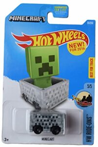 hot wheels minecart, minecraft 70/250