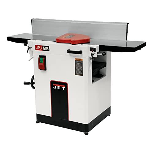 JET JPJ-12B, 12-Inch Planer/Jointer, Straight Knife Cutterhead, 1Ph 230V (715100)