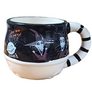 KCare The Nightmare Before Christmas Exclusive Collectible 3D Sculpted Coffee Mug (Lock, Shock, and Barrel)