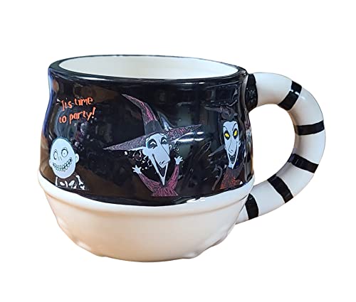 KCare The Nightmare Before Christmas Exclusive Collectible 3D Sculpted Coffee Mug (Lock, Shock, and Barrel)