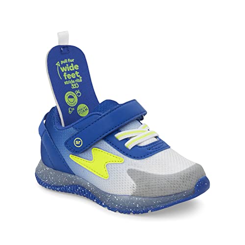 Stride Rite 360 Boys Storm 2 Light-Up Sneaker, Blue, 13 Little Kid