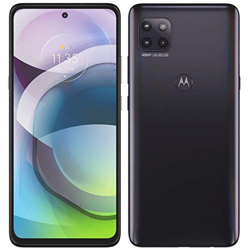 Motorola One 5G Ace 2021 (64GB, 4GB) 6.7" FHD+ Water Resistant, Snapdragon 750, Dual SIM (Only for AT&T, Cricket, H2O) Model XT2113-5 (Gray)(Renewed)