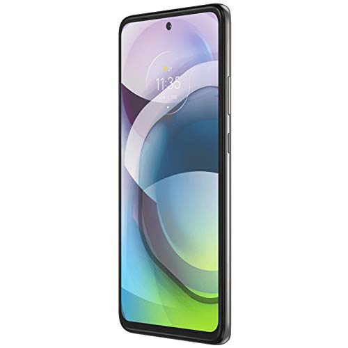 Motorola One 5G Ace 2021 (64GB, 4GB) 6.7" FHD+ Water Resistant, Snapdragon 750, Dual SIM (Only for AT&T, Cricket, H2O) Model XT2113-5 (Gray)(Renewed)