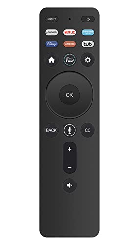 XRT260 Voice Remote w Mic Remote Control Replacement for Vizio 4K HDR Smart TV V Series M Series D Series P Series with 6 Shortcut App Keys